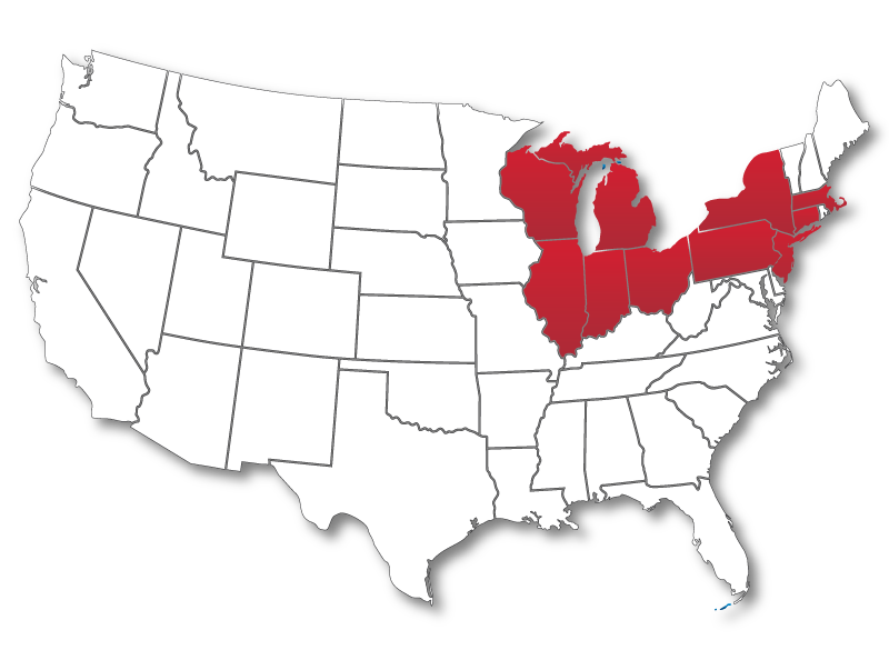 us-map-coverage-02 - Kreilkamp Trucking